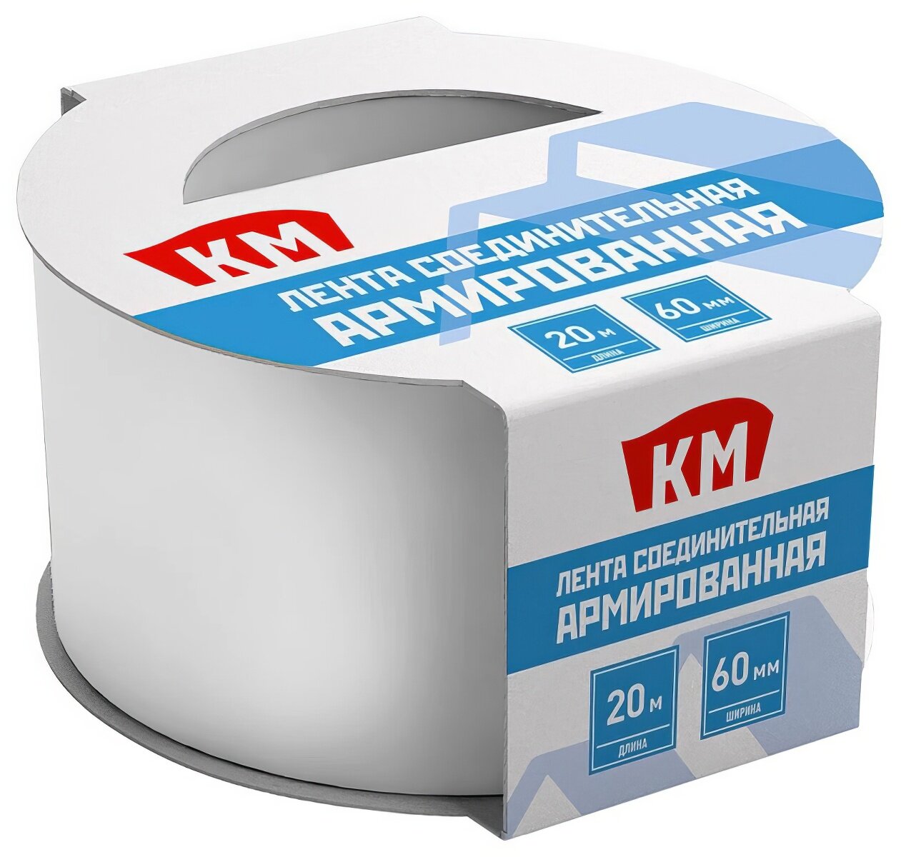 Лента соединительная армированная КМ 60 мм х 20 м