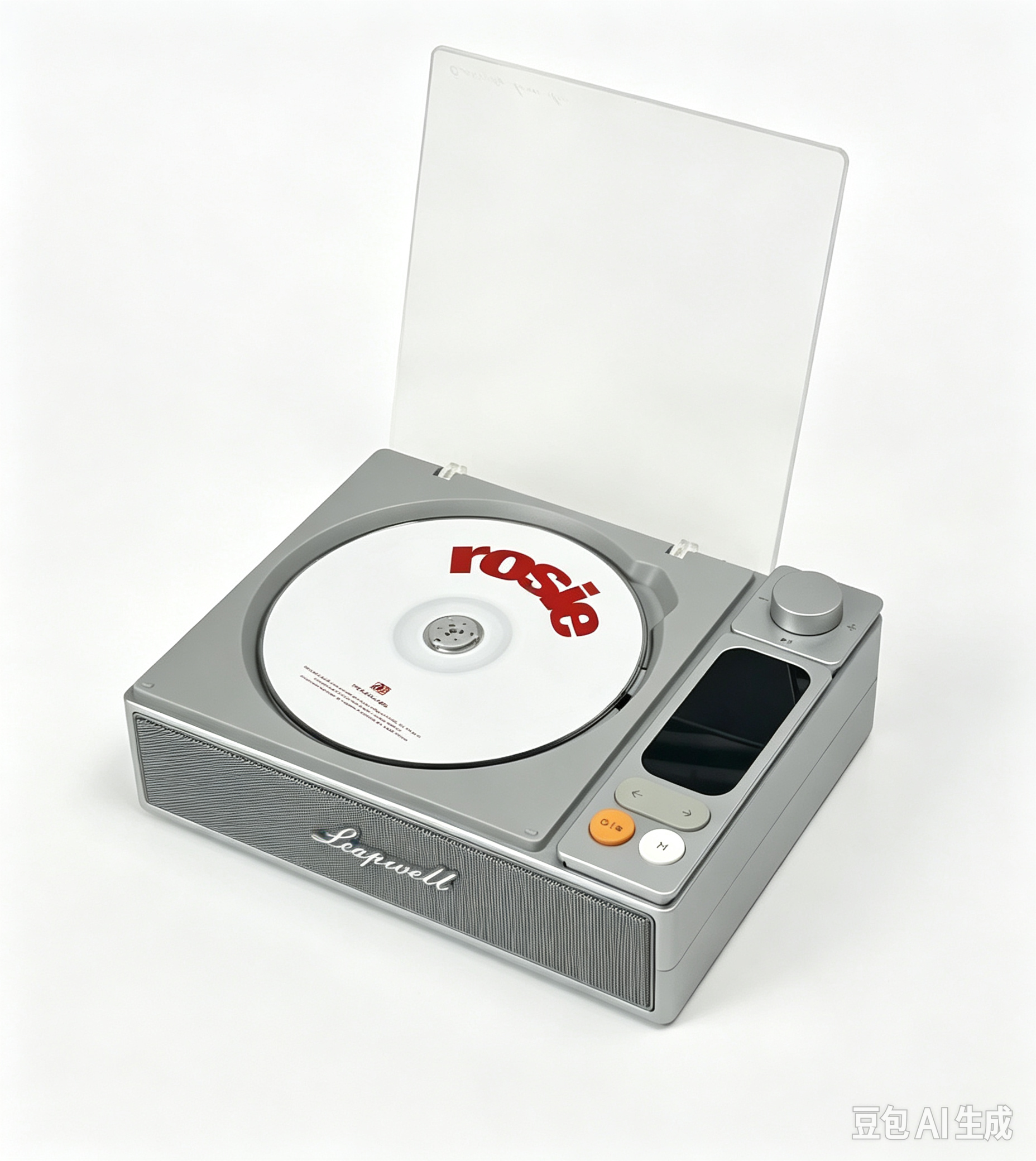 Leapwell HiFi CD-плеер, двухсторонний bluetooth-колонка, FM-радиоприемник, MP3-плеер, пульт, встроенная батарейка4000mAh