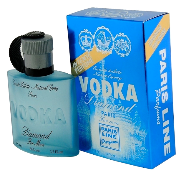 Водка Диамонд туалетная вода 100 мл мужская / Paris Line Parfums Vodka Diamond парфюм