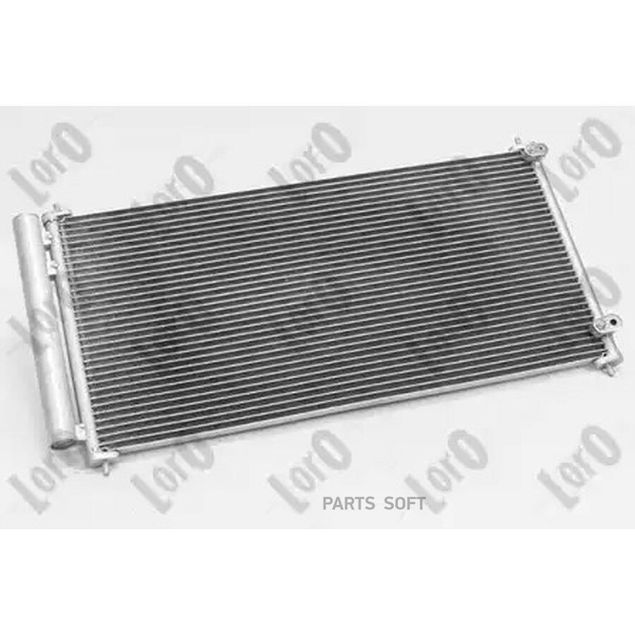 Радиатор кондиционера TOYOTA AURIS E15 07- 2.0 D4D, COROLLA E14, E15 07- 2.0 D4D, VERSO R2 08- 1.6 D4D (с осушителем) от официального дистрибьютора, LORO, артикул 0510160032
