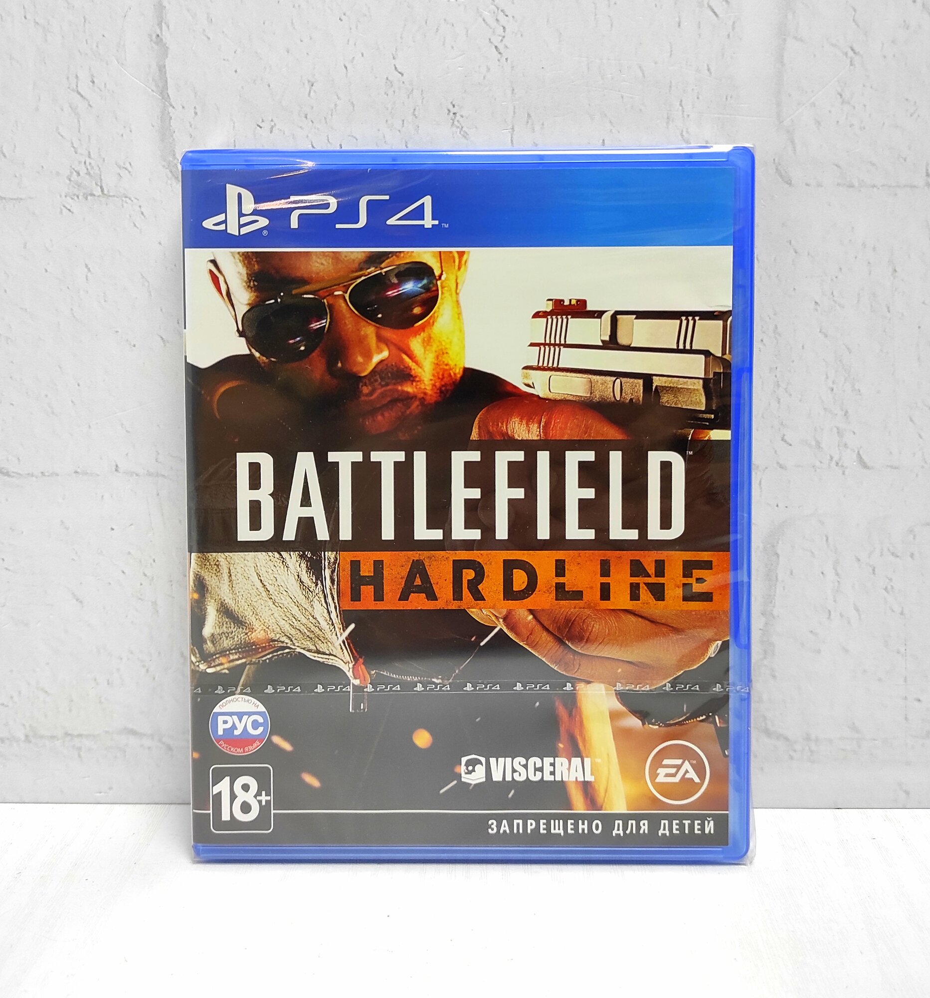 Battlefield Hardline Полностью на русском включая обложку CUSA 00633 Видеоигра на диске PS4 / PS5