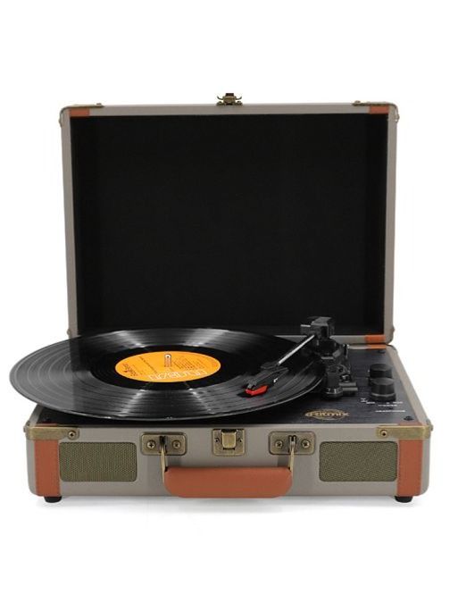 Виниловый проигрыватель Ritmix LP-130B, серый