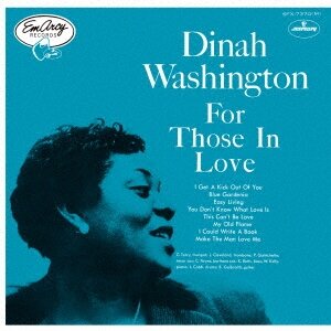 Музыка CD Dinah Washington - For Those In Love / SHM-CD (CD, Album, Reissue, 2023)