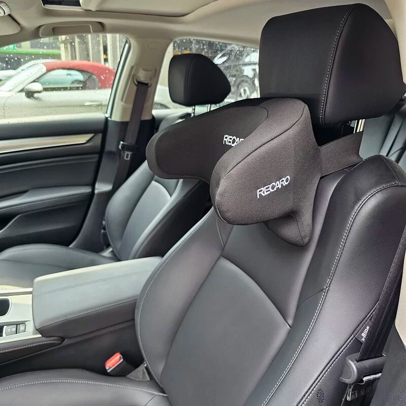Recaro автомобильная подушка для головы, черная, 1 шт. - комфорт для гоночных сидений, высококлассная поддержка шеи,