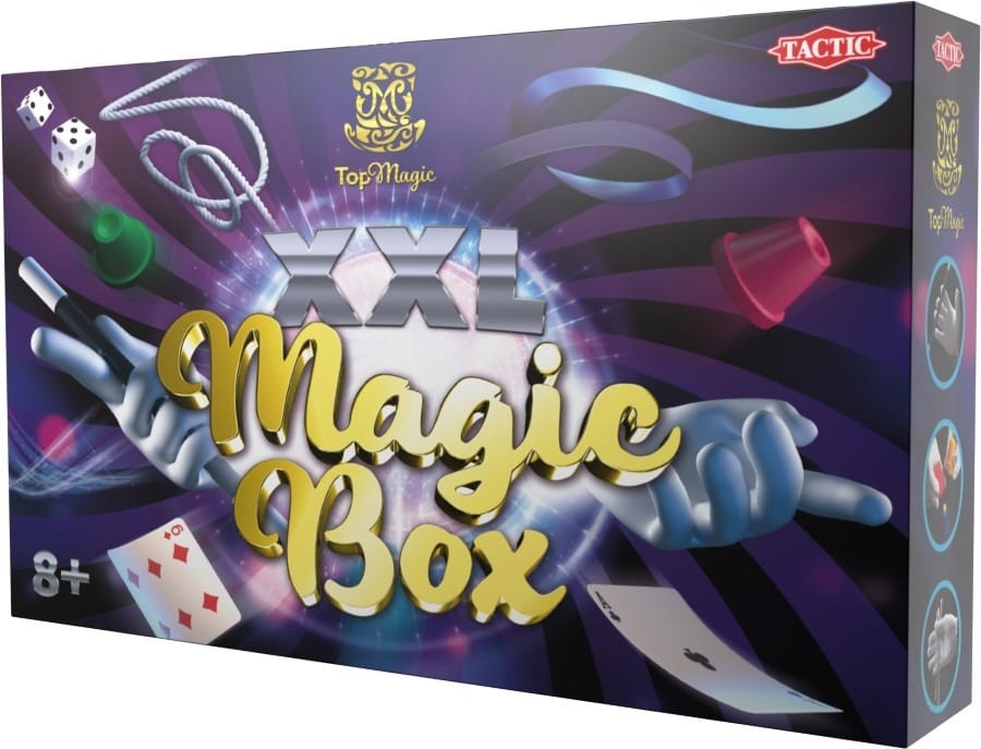 Набор для фокусов Tactic Magic Box XXL, 50 трюков
