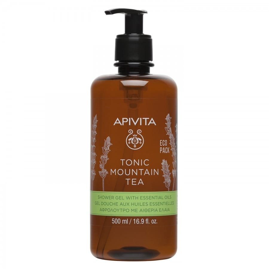 Гель для душа Apivita Tonic Mountain Tea, 500 мл