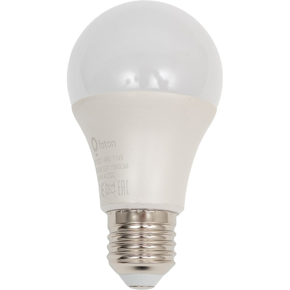 Лампа FL-LED A60-MO 36-48V AC-DC 11W E27 4000K 1060Lm FOTON_LIGHTING 611321