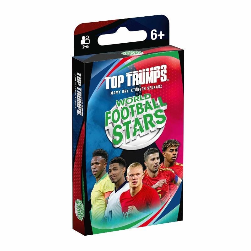 Настольная игра Top Trumps World Football Stars, карточная игра для детей