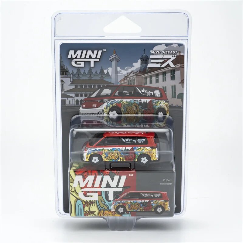 MINI GT 1:64 VW ID. Buzz Mizu Design, Blister