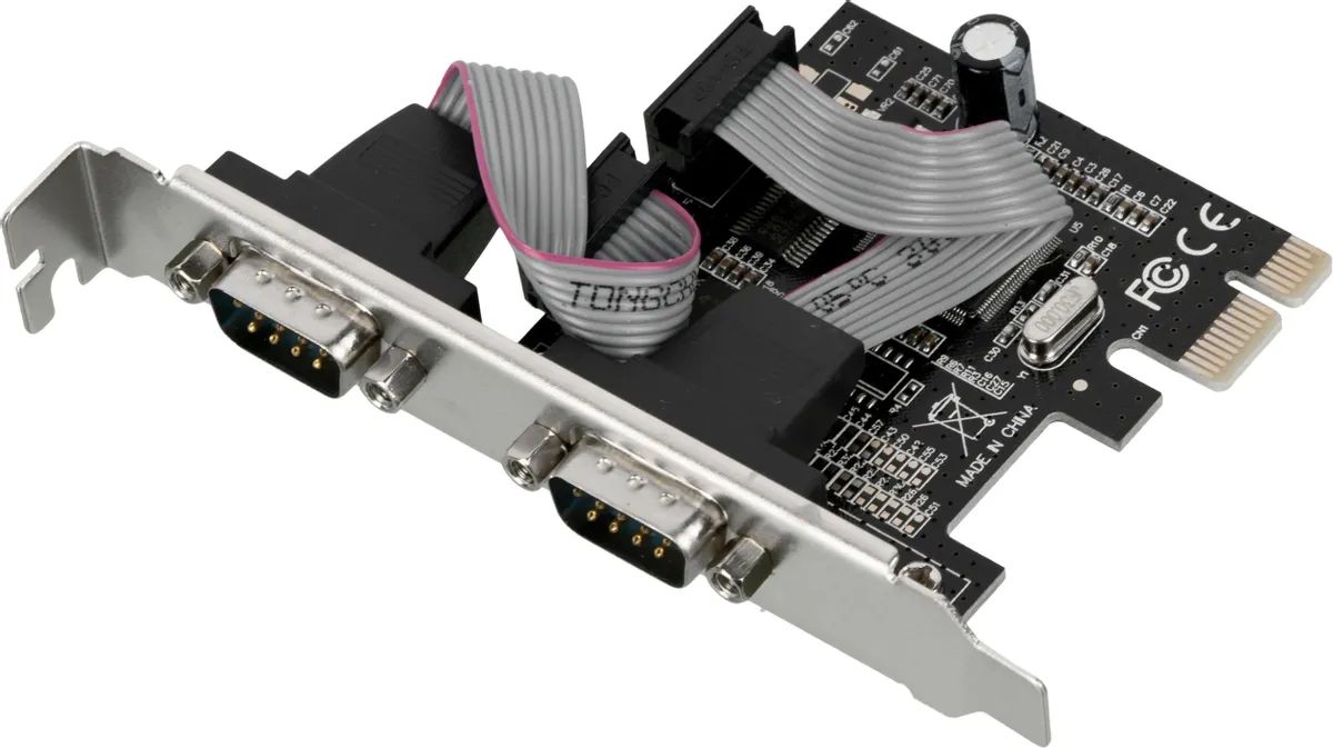 Контроллер PCI-E, 2S port, MCS9922