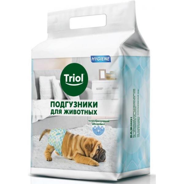 Triol Подгузники для животных весом более 30 кг (размер XXL) 10 шт.