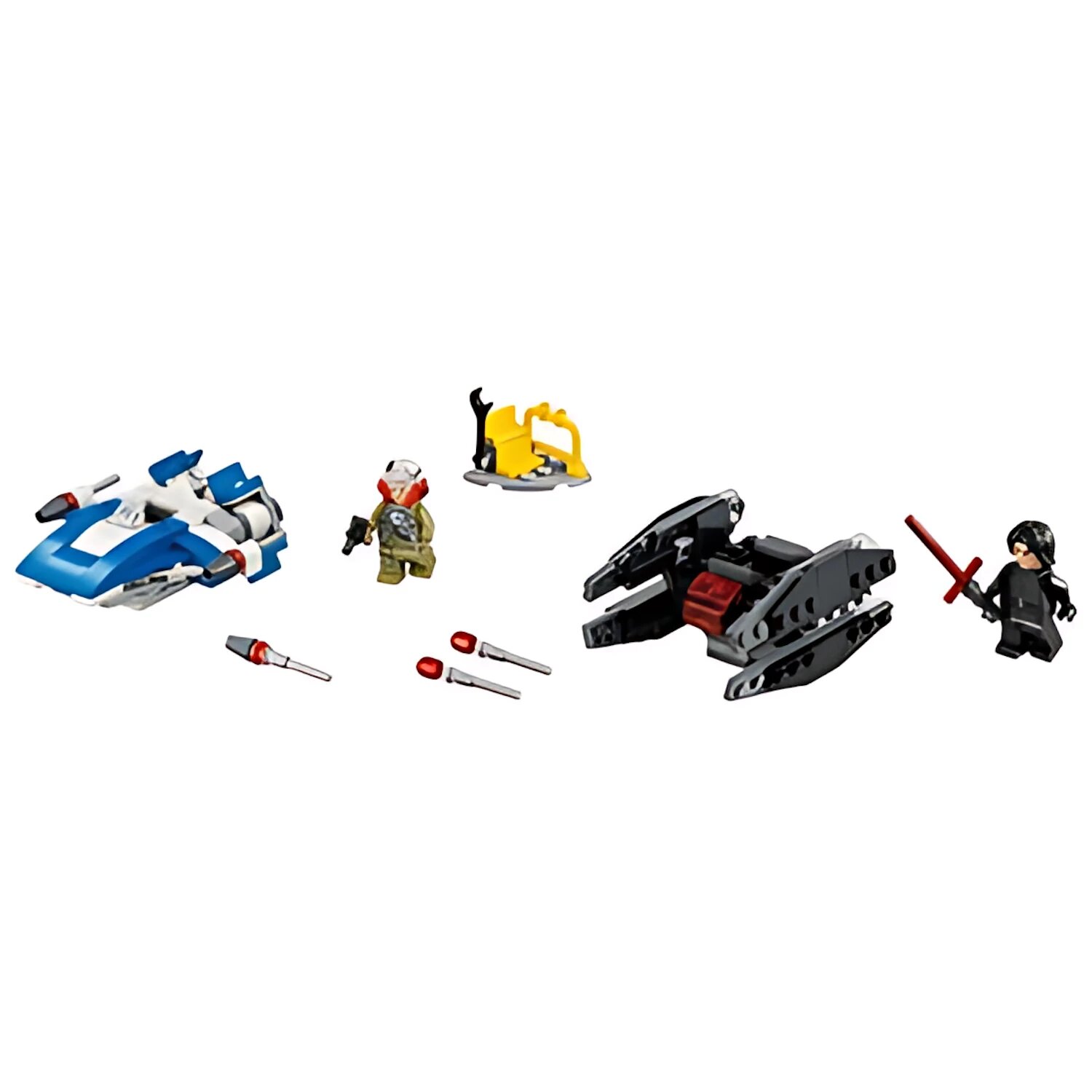 Конструктор LEGO Star Wars 75196 Истребитель типа A против бесшумного истребителя СИД