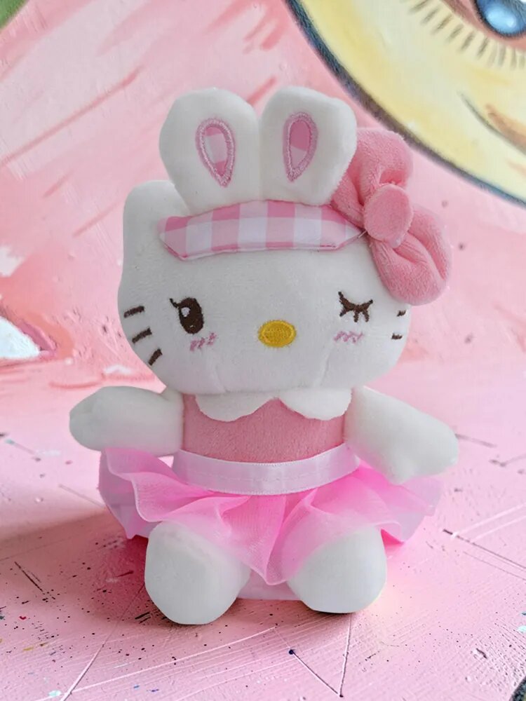 Хеллоу китти мягкая игрушка для девочки / Hello kitty игрушка мягкая