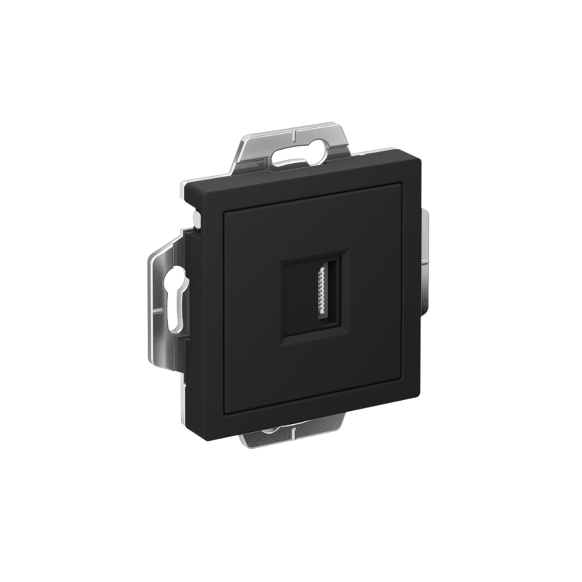 Розетка HDMI SE ATN001080 AtlasDesign, механизм, цвет карбон