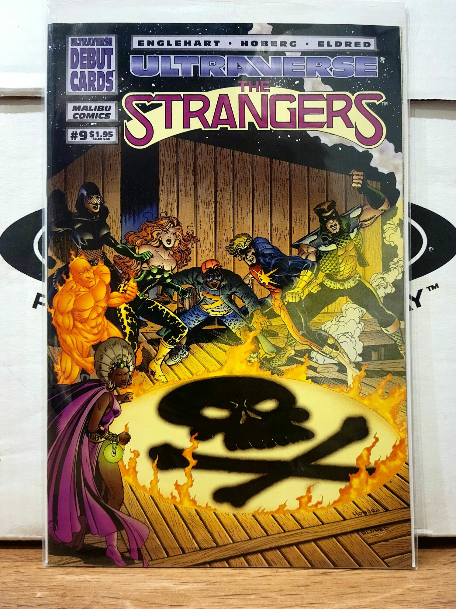 Ретро Комикс Strangers #9. 1993 Год. Оригинал!