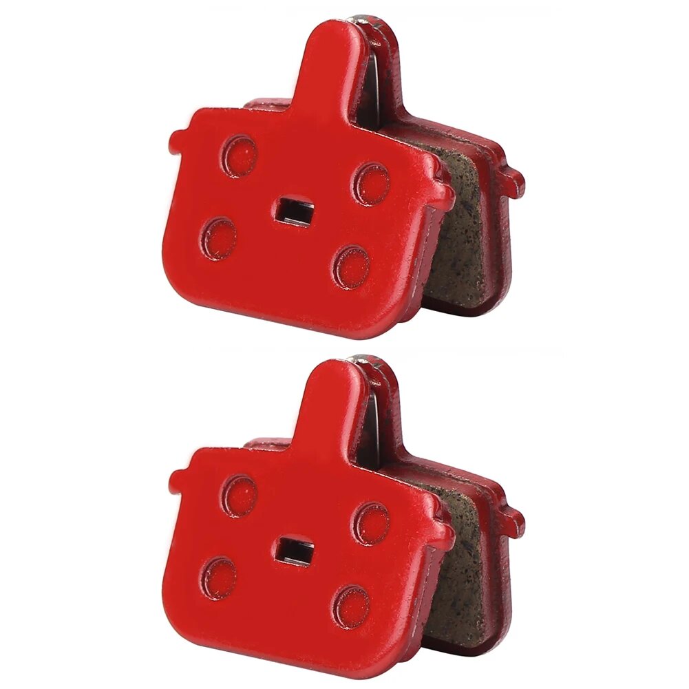 Тормозные колодки MOJOYCE для TONGLI/Forever, черные, смола+железо Красный, 2 Pair Red
