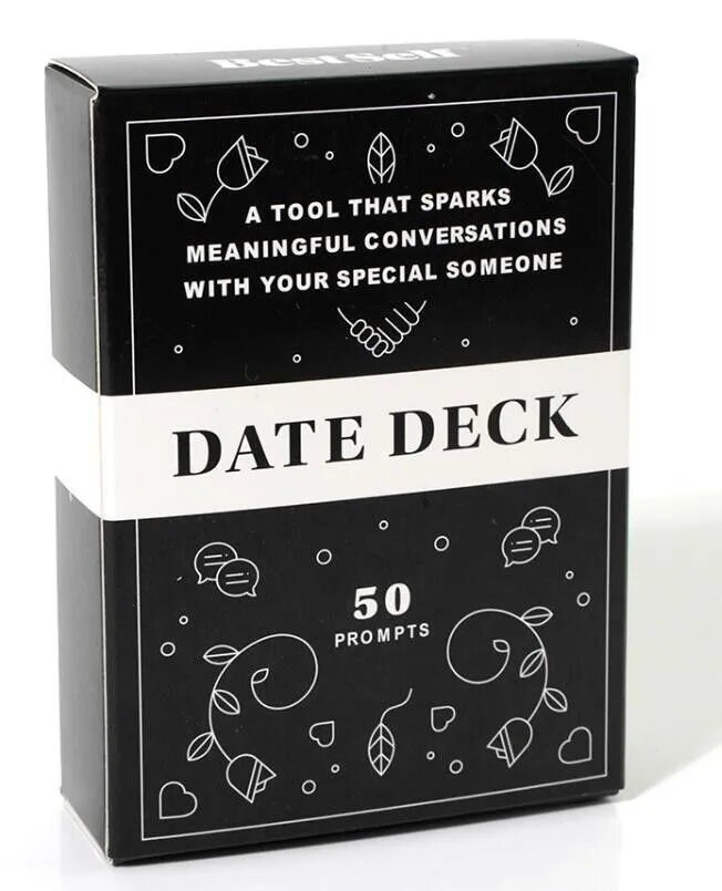 Настольная игра "DATE DECK ", Колода для свиданий, Собрание для общения в социальных сетях, Английская версия/ZY016