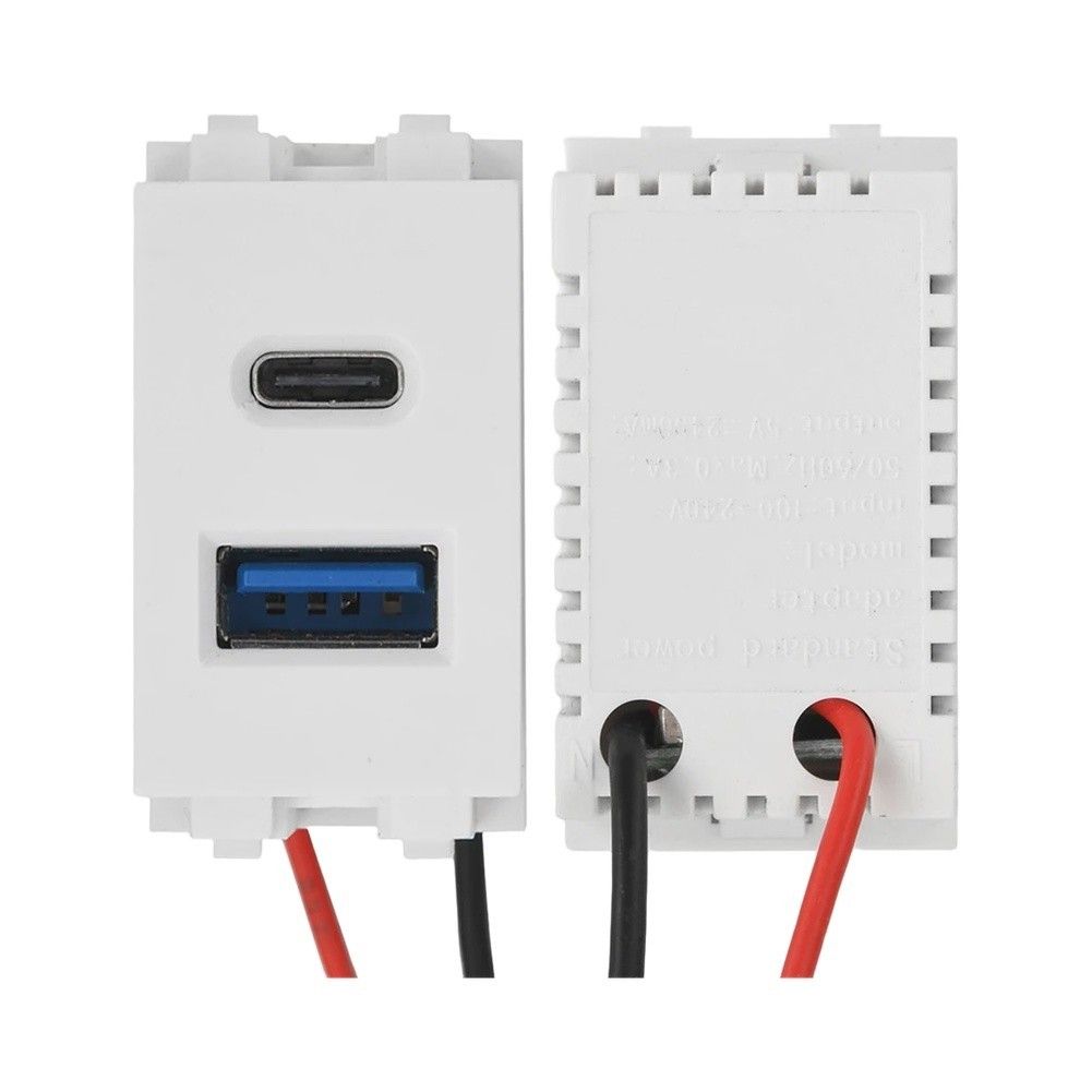 Модуль питания USB 220 В для зарядки телефонов, панель с розеткой, трансформаторный модуль 5 В.