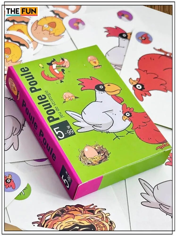 Настольная Карточная Игра Настольная Chicken Chiu Chiu Drecksau Black Sheep Игра Новая Версия Игры