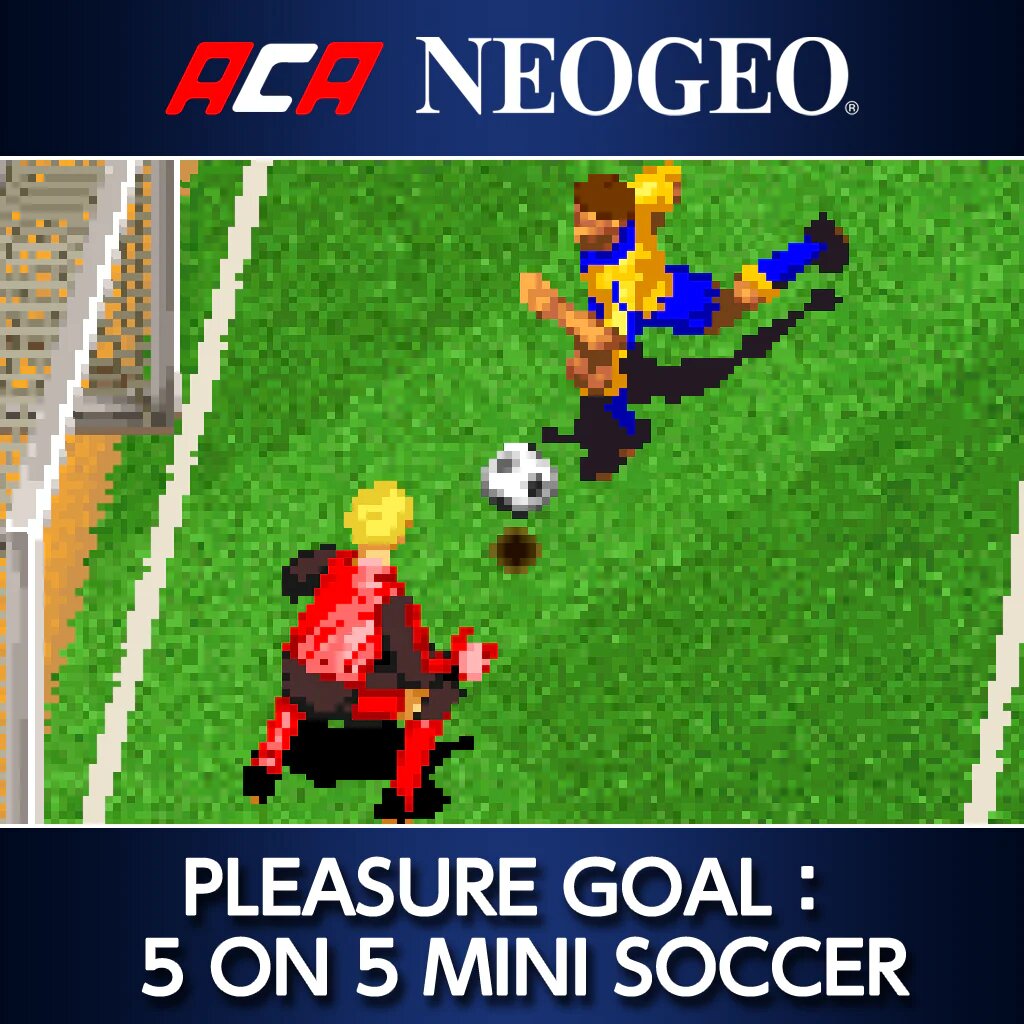 Игра ACA NEOGEO PLEASURE GOAL： 5 ON 5 MINI SOCCER, цифровое издание PlayStation 4, регион Индонезия / код пополнения баланса