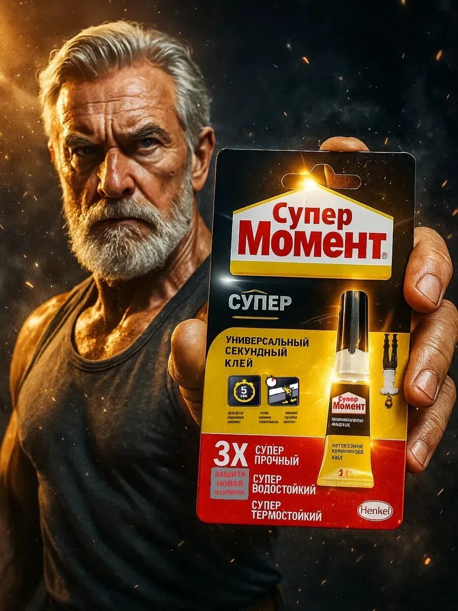Клей "Момент: Супер", 3 г блистер