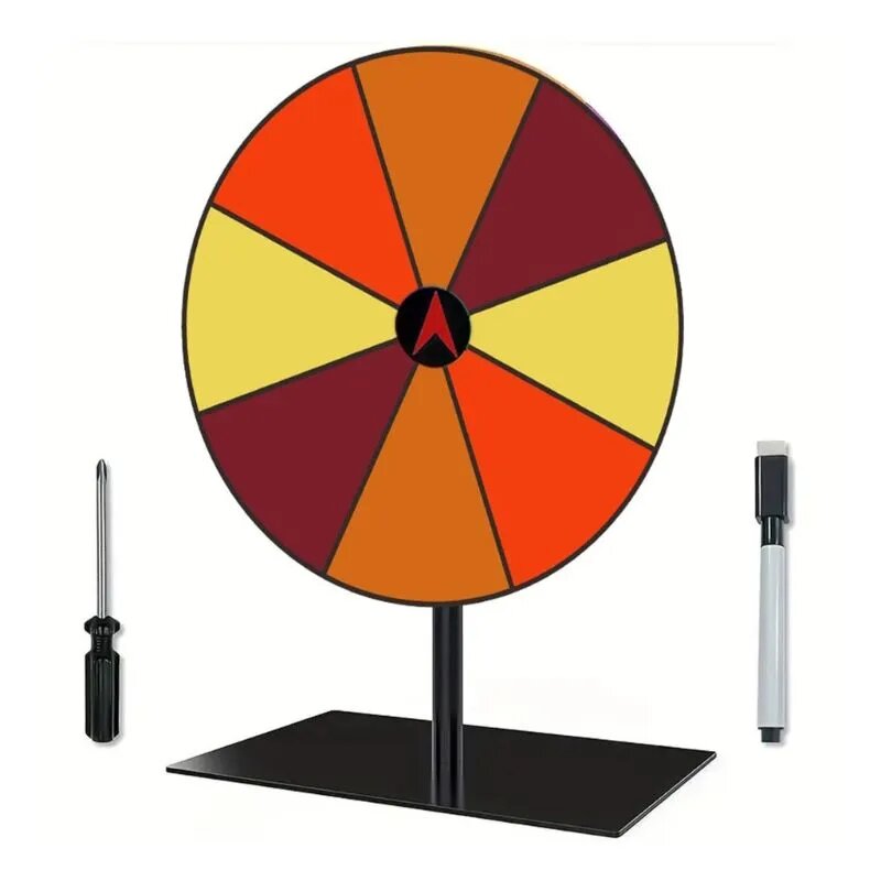 (1 комплект) Настольная игра lucky draw turntable Props-Квадратное основание-8 сеток