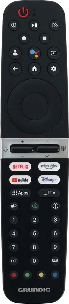 0RIGINAL пульт Grundig 43GHU7930 Голосовой Bluetooth-пульт ДУ