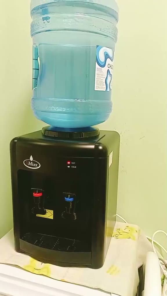 Настольный кулер для воды SMixx 36 TD с нагревом и электронным охлаждением, белый — фото 1