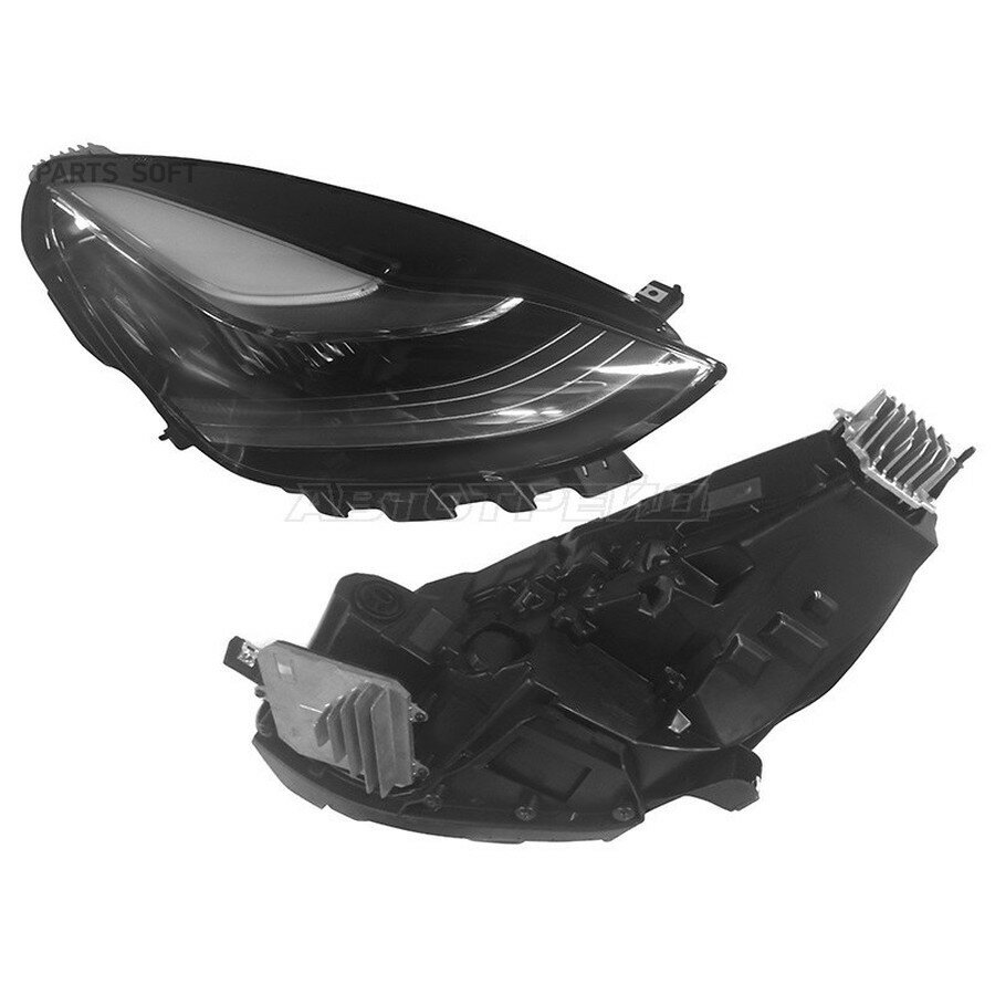Фара Tesla Model 3 17-23 / Model Y 19-25 (Справа/ LED/ Model 3 17-20) от официального дистрибьютора, SAT, артикул ST11TSL17MD3R