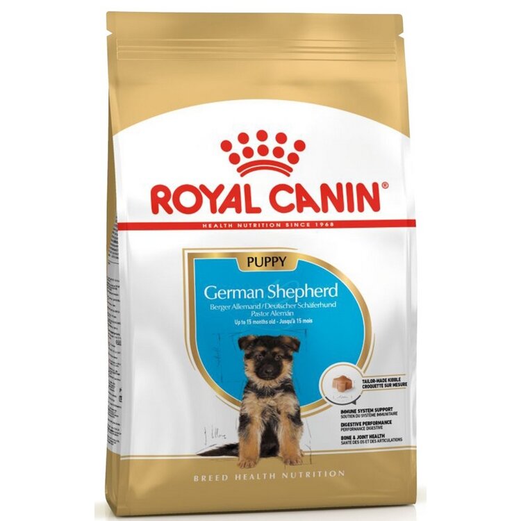 Royal Canin Breed dog German Shepherd Puppy / Сухой корм Роял Канин для Щенков породы Немецкая Овчарка в возрасте до 15 месяцев фас. 3 кг