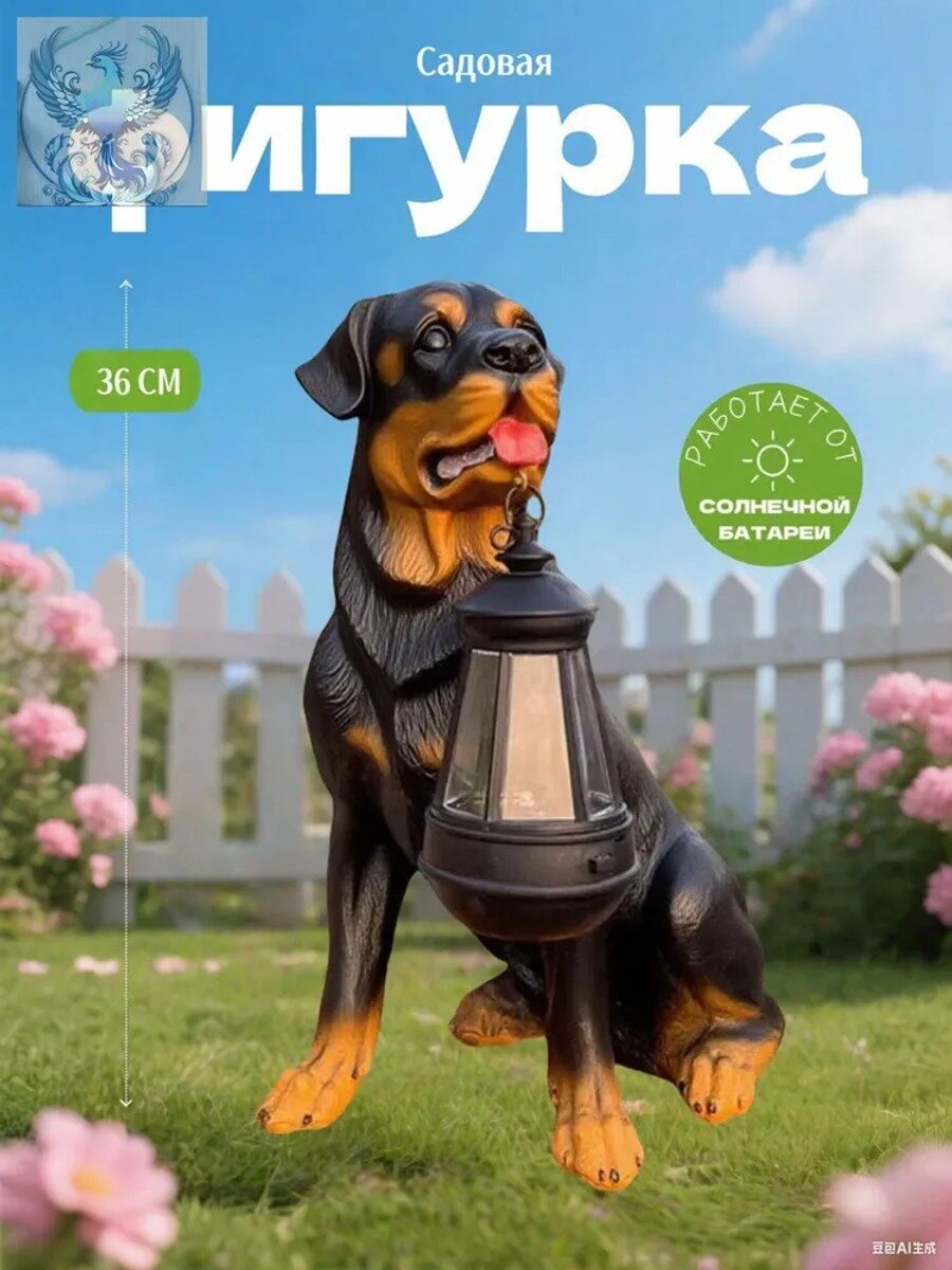 Фигурка садовая, Цвет коричневый, зеркальный, Вид садовой фигуры На газон