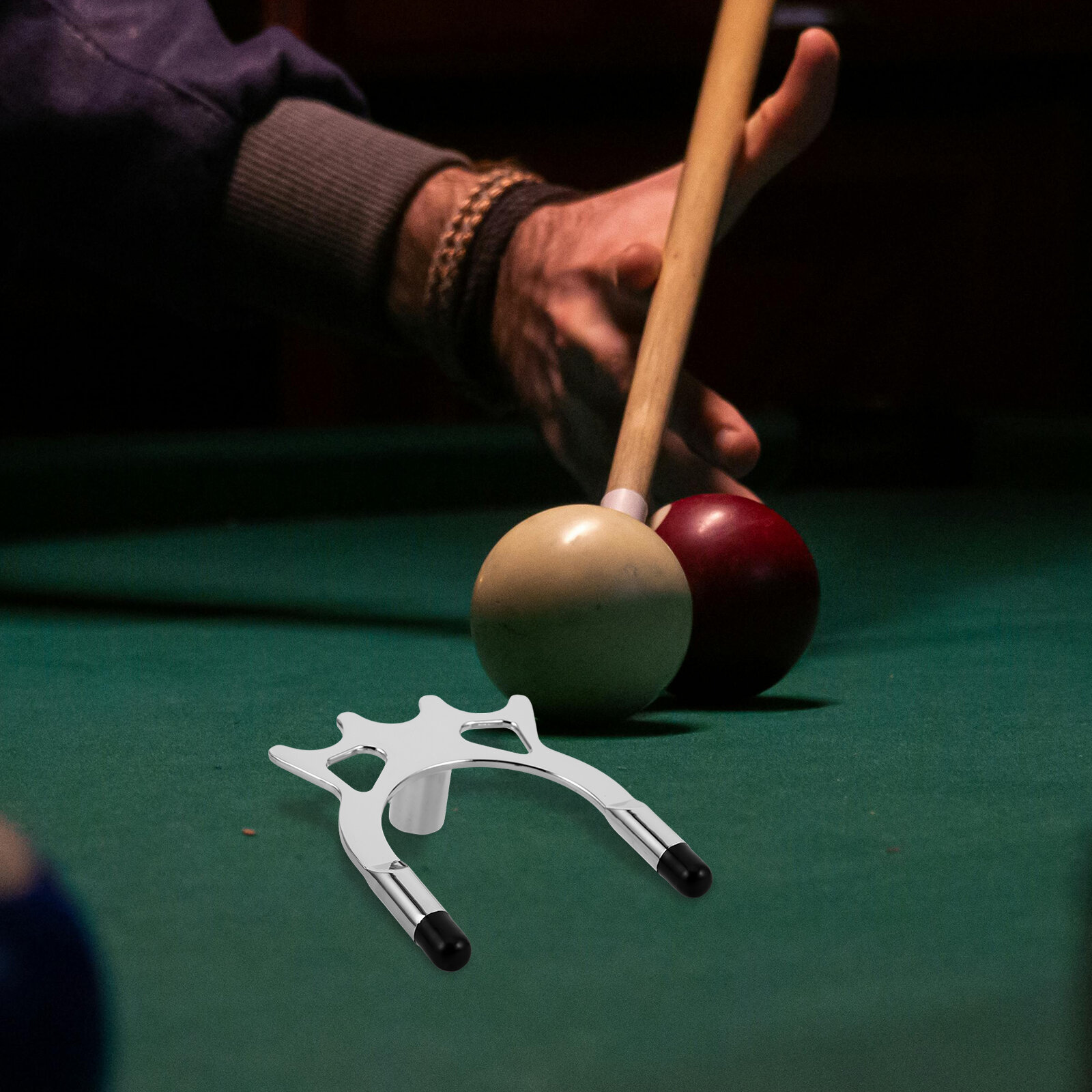 Мост Для Кю桥 Головка Cue Stick Поддержка Бильярдные Аксессуары Для Стола 10.00X7.50X2.00Cm