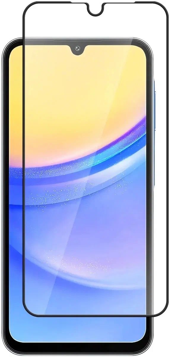 Защитное стекло BoraSco Full Glue для Samsung Galaxy A16/ M16/ A26 черный