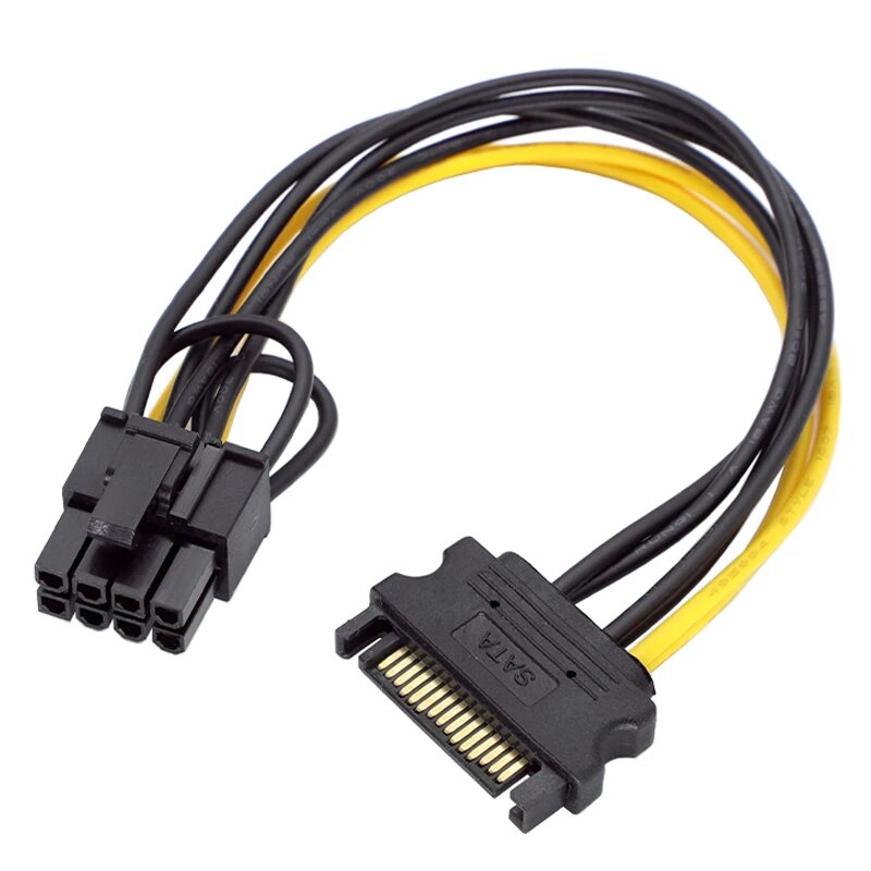 HBXINTAO Кабель питания для видеокарты SATA на PCI-E
