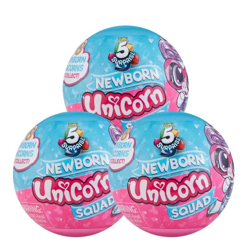 ZURU 5x Unicorn Набор игрушек для колыбели девочки - 3 шт