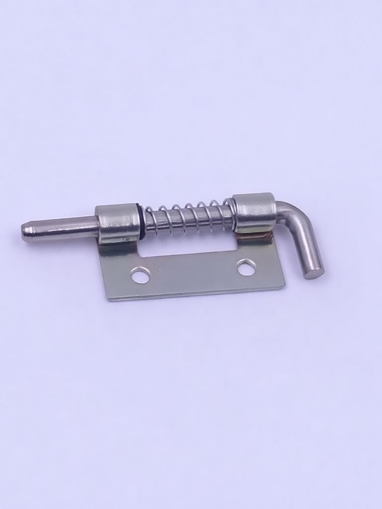 Петля пружинная сварная CL225 HL035 для металлических шкафов, съемная, размер 225-3 малый, белое покрытие, левая