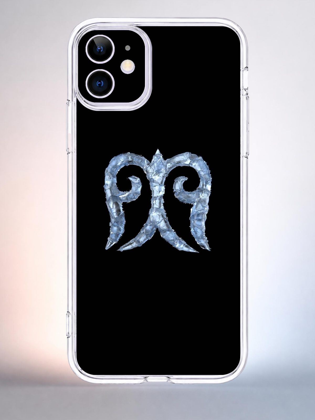 Чехол iPhone 11 Скайрим логотип Y2K Indie Sleaze