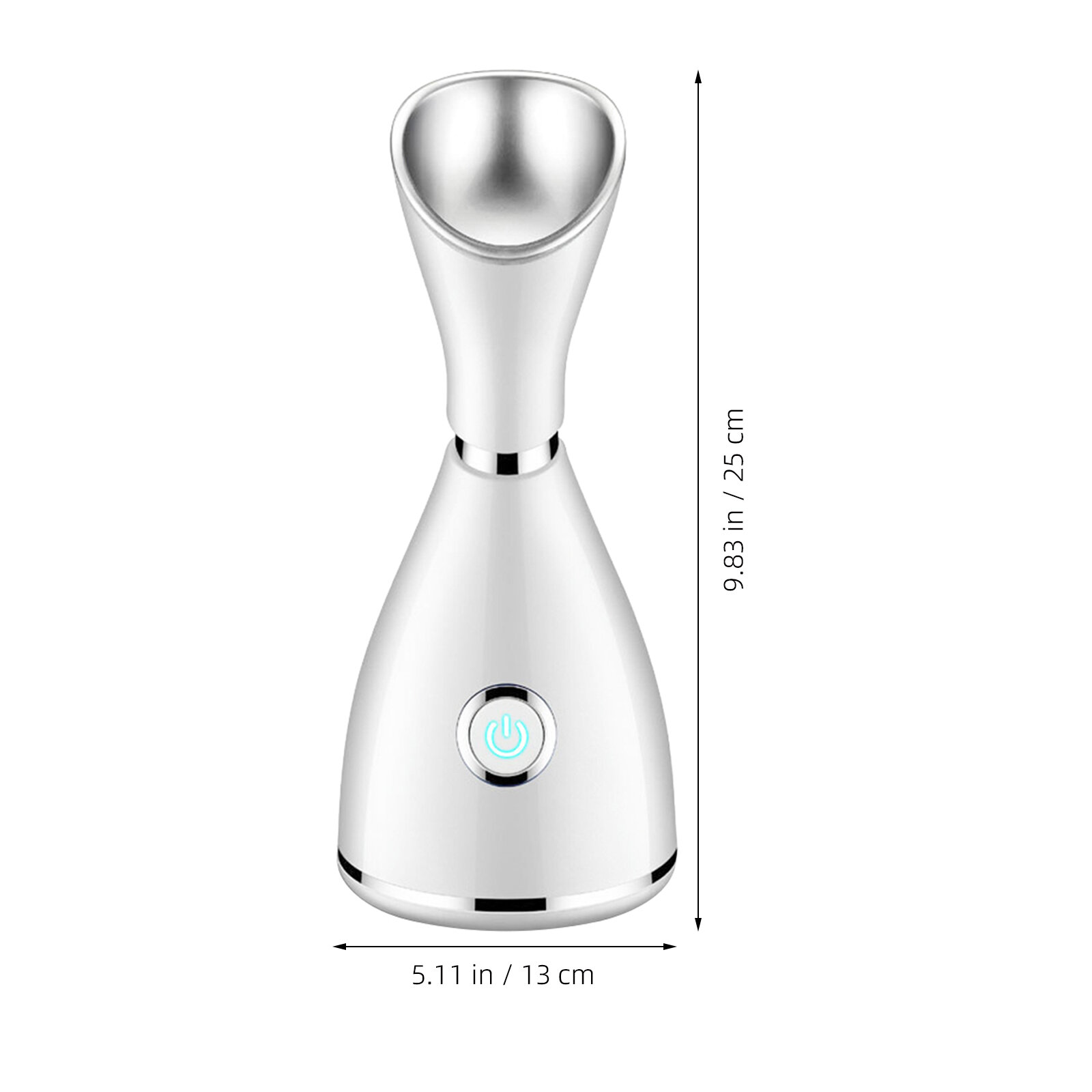 У humidifier Для Лица С Nano-Паром Улучшает Циркуляцию Крови Белый 25.00X13.00X11.00Cm