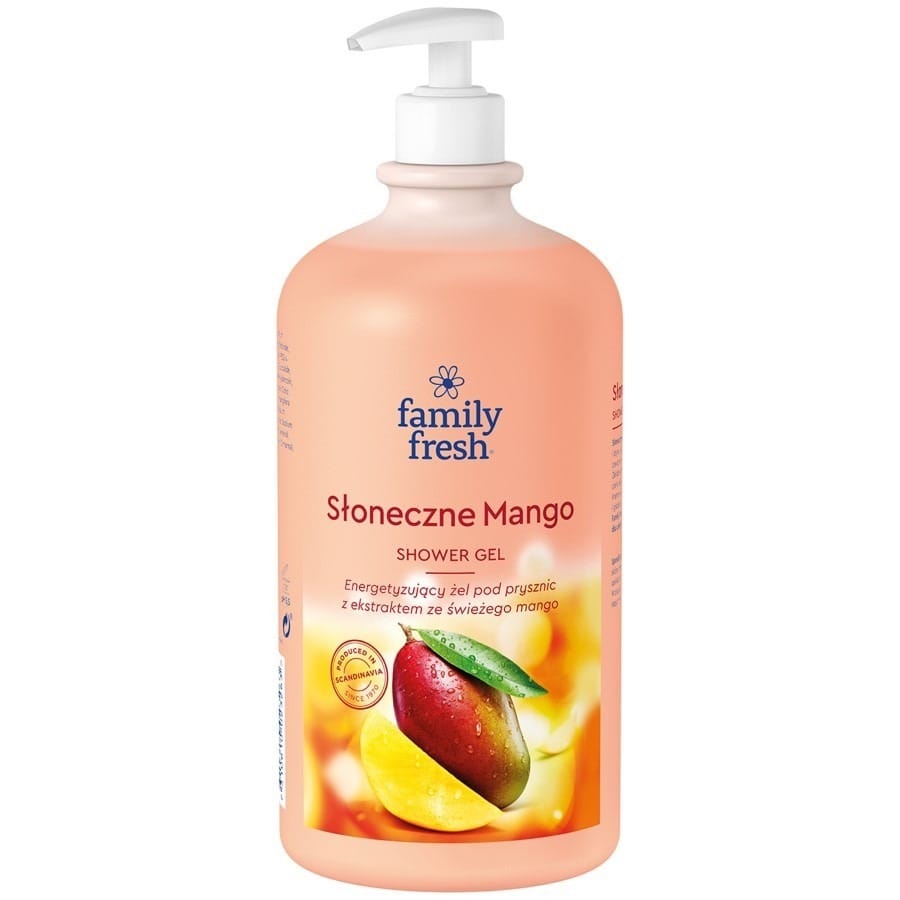 Средство для душа Soraya Family Fresh энергизирующий солнечное манго, 1000 мл