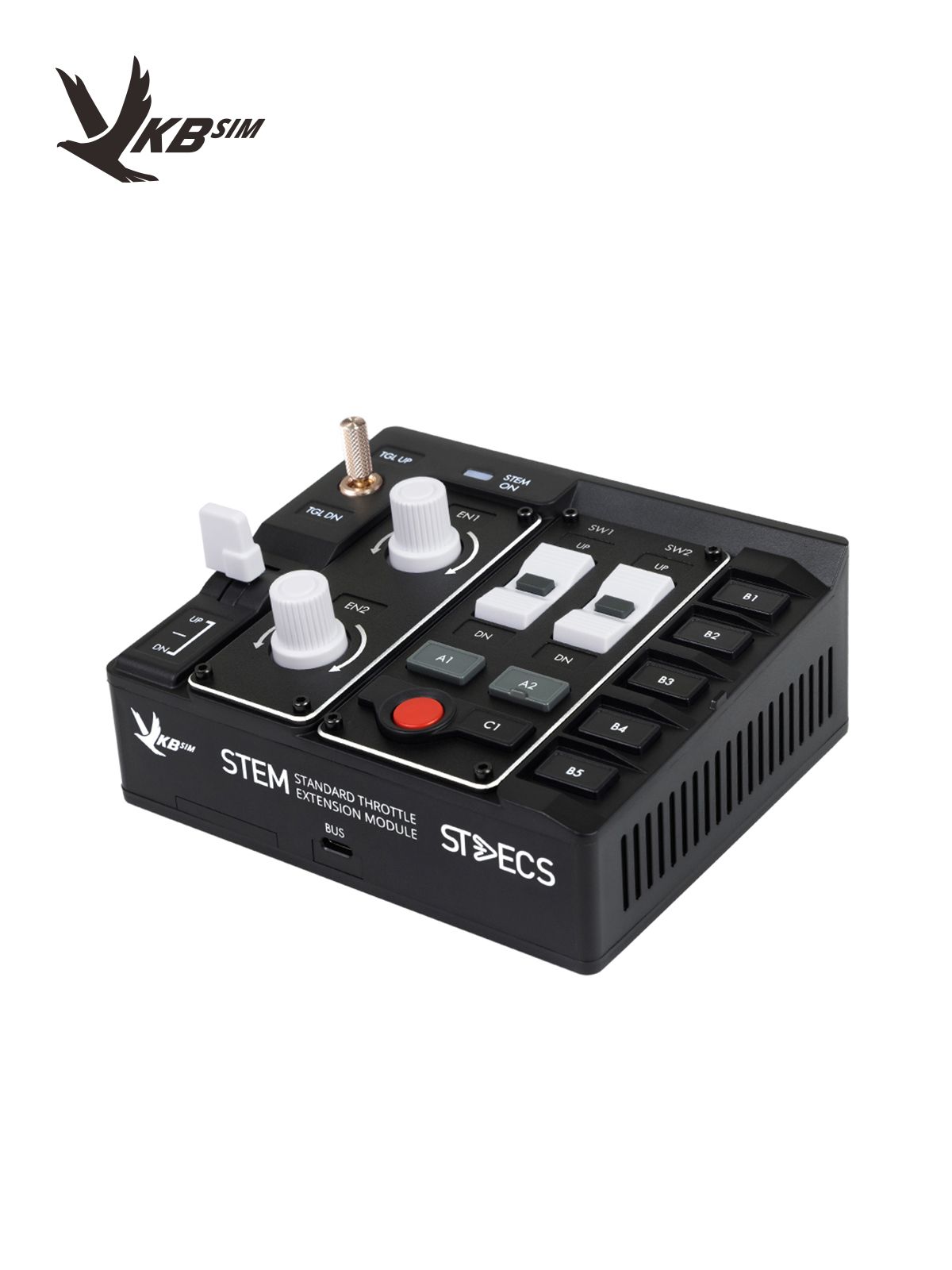 VKBSIM STECS Accessory - STECS STEM (Standard Throttle Extension Module) / STECS Аксессуар - STEM (Стандартный модуль дросселя)