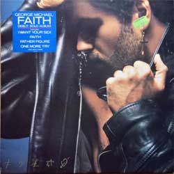 Винил LP GEORGE MICHAEL 'Faith' (1987 Holland press, innersleeve, insert, original hype sticker, EPC 4600001, ex-/ex-)