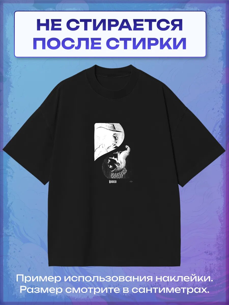 Термонаклейка wicked — фото 1