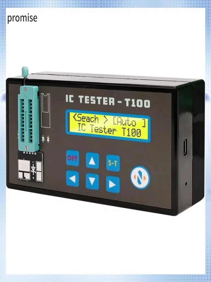 IC Tester Chips Detector - Тестер Интегральных Микросхем Для Проверки Логических 74HC, 74LS, CD40, 45/145
