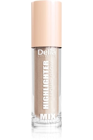 Хайлайтер Delia Cosmetics Mix&Match Highlighter Liquid Glow, оттенок 08, 4 мл