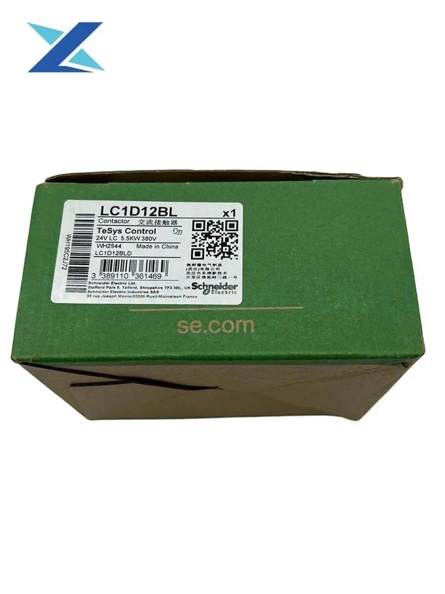 Новый оригинал Контактор Schneider LC1D12BL