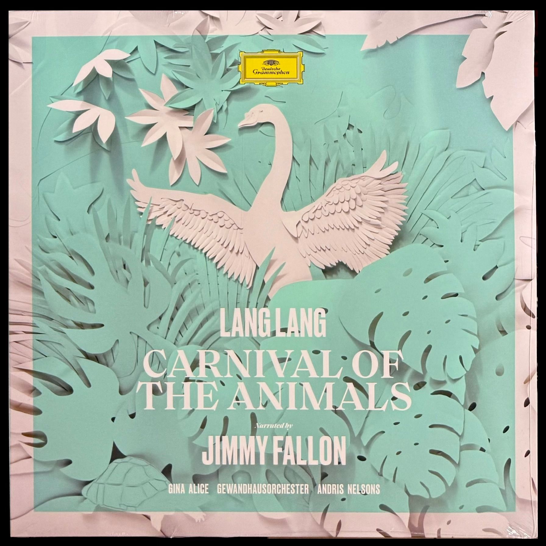 Виниловая пластинка Camille Saint-Saens Narrated By Jimmy Fallon (LP, 2024, Deutsche Grammophon)