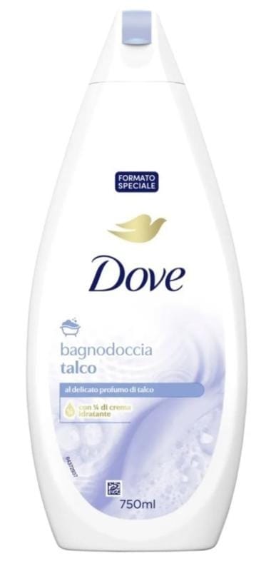 Средство для душа Dove Talco увлажняющий гель для душа, 750 мл