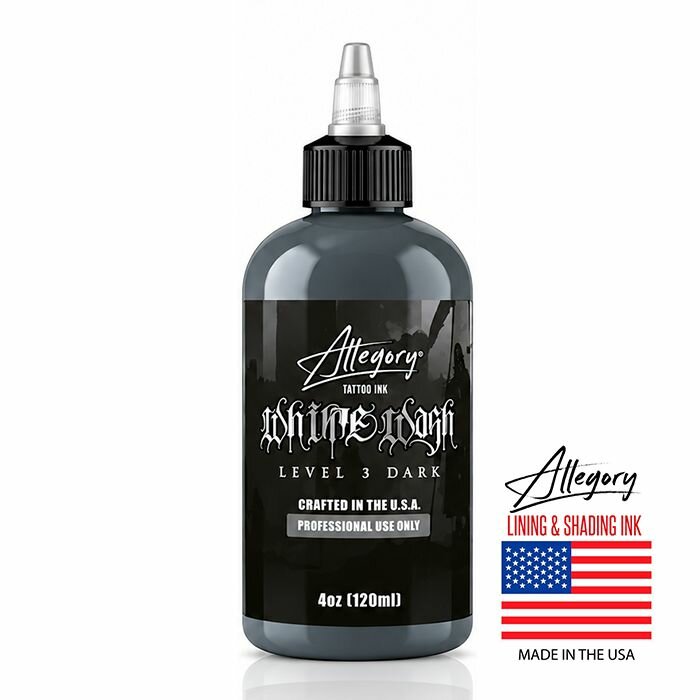Тату краска WHITEWASH Level 3 Dark Allegory (4OZ - 120мл)