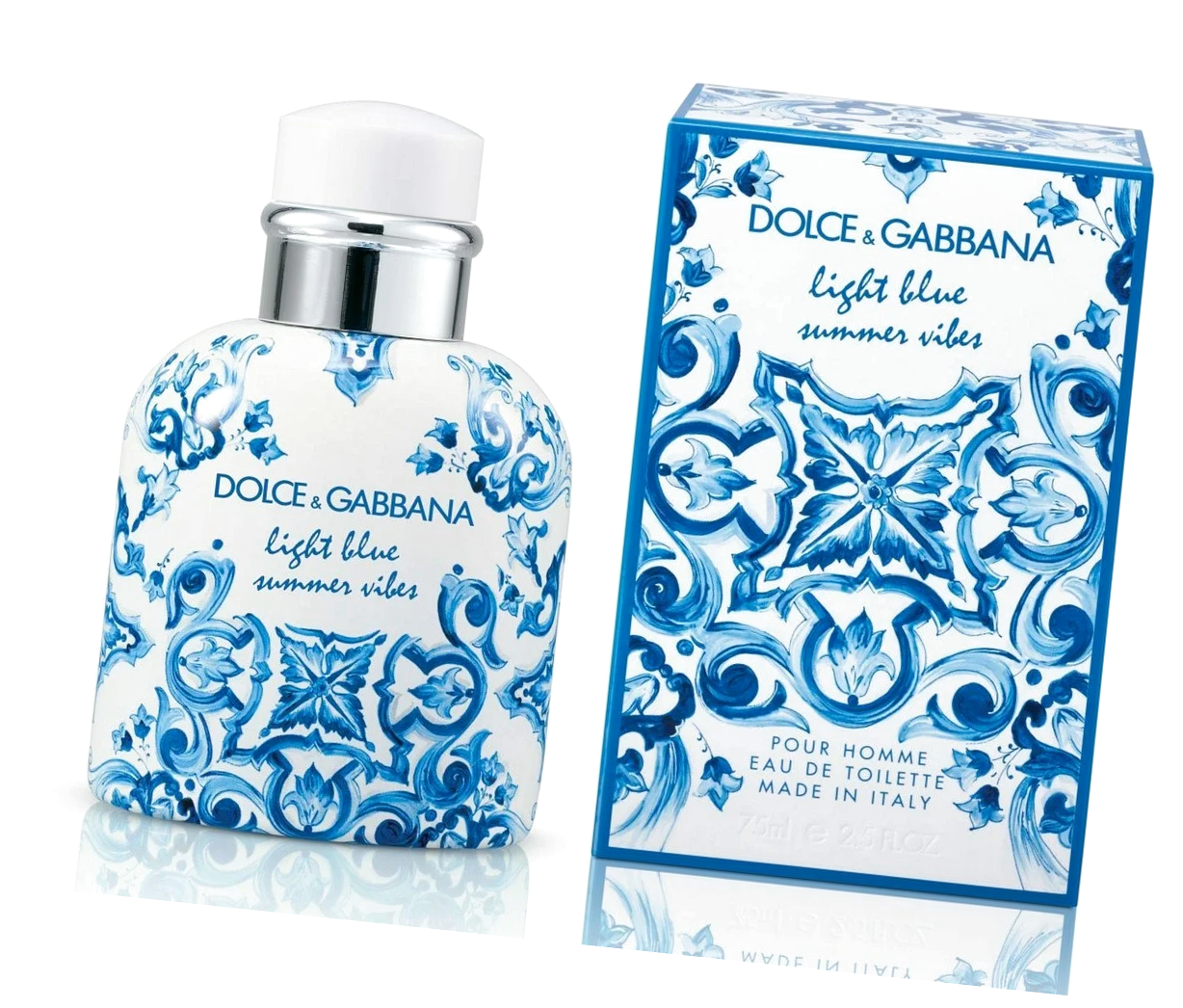 Dolce & Gabbana Light Blue Summer Vibes Pour Homme 75 мл туалетная вода для мужчин
