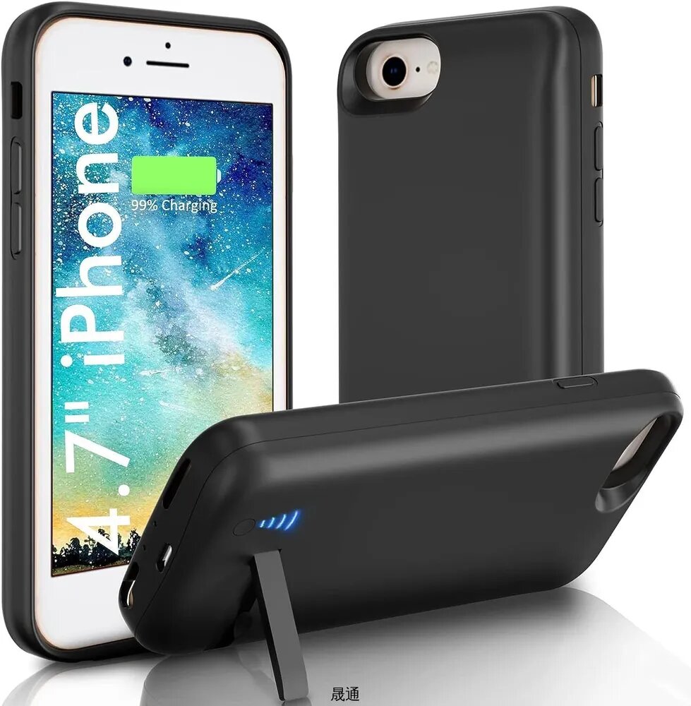 Чехол-аккумулятор для iPhone 7/8/6/6s/SE 2023 Внешняя крышка для зарядки Power bank 5000 мАч